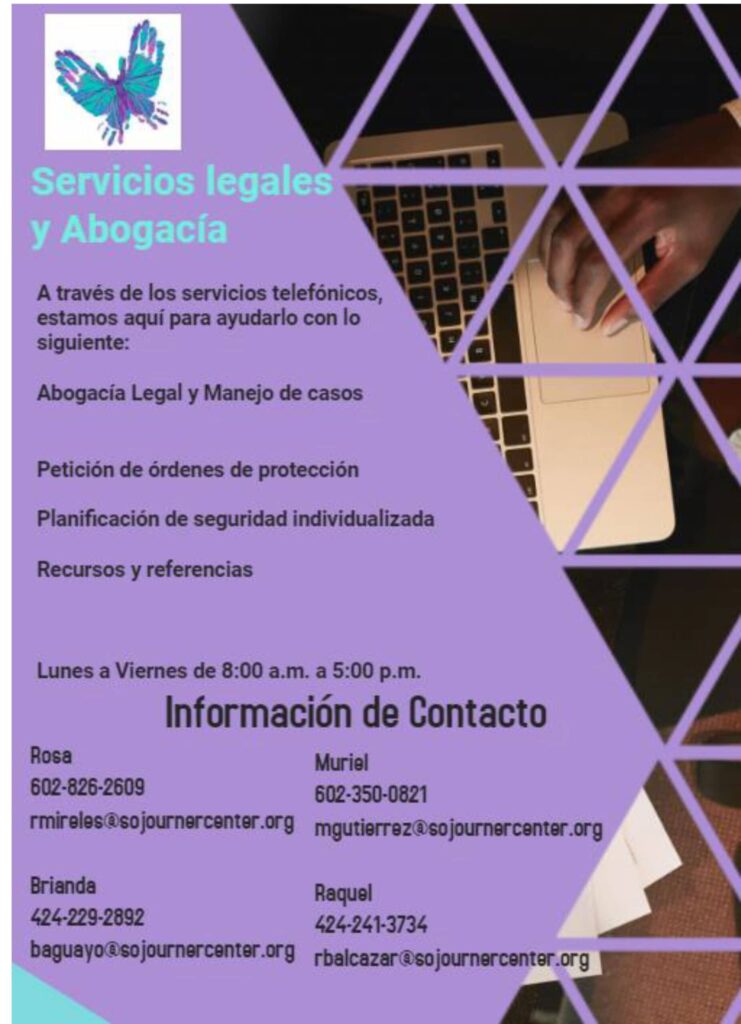 Lay Legal Services - Sojourner Center